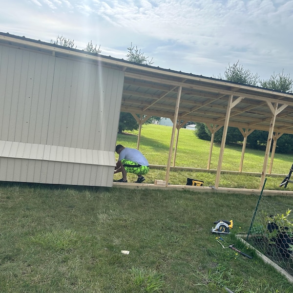 Backyard Office Plans 14x20 - She Shed - Man Cave Plans - Instant PDF ...