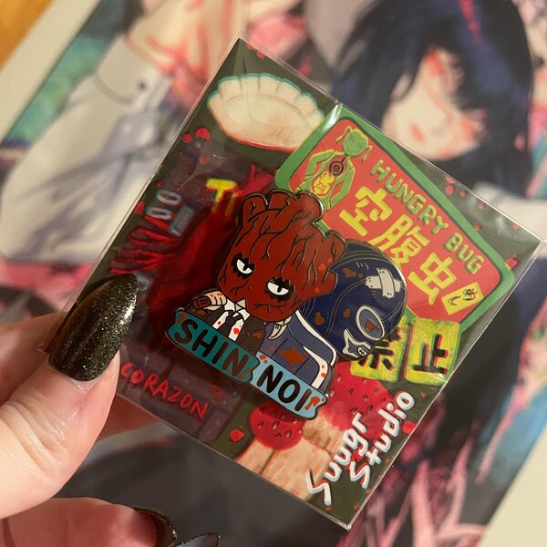 HSR Aventurine and Dr. Ratio Honkai Star Rail Hard Enamel Pin ...