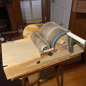 DIY Drum Carder Plans - Etsy