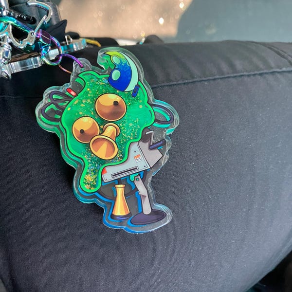 Vinesauce Joel Vargskelethor With Cute Logo Keychain - Etsy