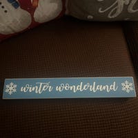 Snow Block Set | Home Decor | Christmas Decor | Christmas Wooden Block ...