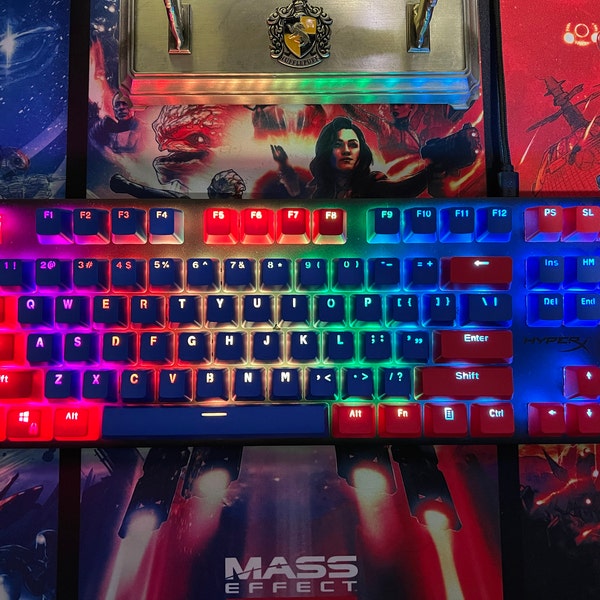 Build Your Own! * Dual-tone * Color 104 PBT Backlit Custom Keycap Set ...