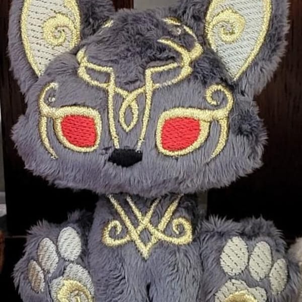 Wolves of Ragnarok - Fenris Plush - Littlefox's Toebeans - Norse Viking ...
