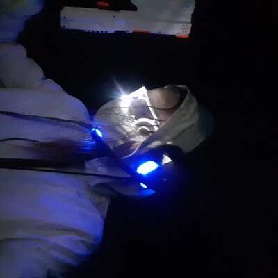 The Original Illuminated Cyberpunk Cyber Goth Visor Tron V3 Visor ...