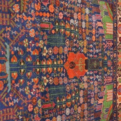 4x3 Gorgeous Turkish Mamluk Area Rug/ Afghan Handmade Plush Wool Rug ...