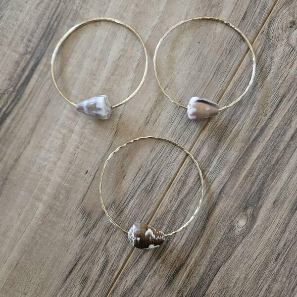 Sea Shell Screen Print Cotton Canvas Tote Bag Reusable Washable ...