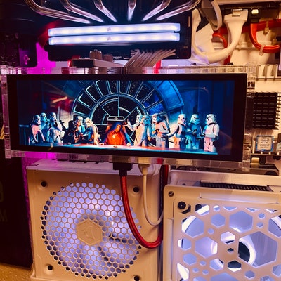 Custom Computer Pc Fan Grill 360mm X 120mm Black Lasercut Acrylic - Etsy