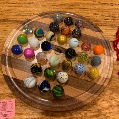 Marble push A Game for Intellectuals. - Etsy
