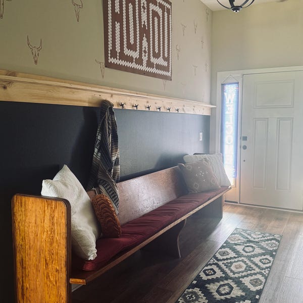 Extra Large Arch Wall Decal, Colour Block Arch Wall Decal, Abstract ...