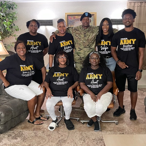 Army Boot Camp Graduation Shirt, Proud Army Sister Shirt, Proud Army ...