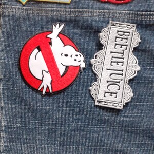 Skeleton Hand Middle Finger Embroidered Iron / Sew on Patch Swear ...