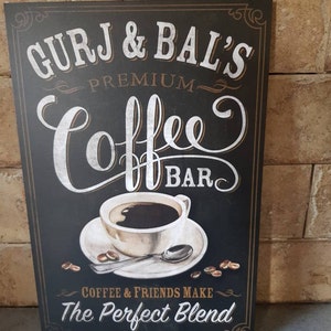 Personalised Cafe Signs - Etsy