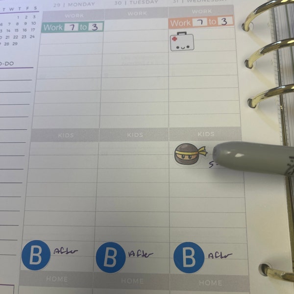 Breast Exam Planner Stickers Bra Icon Stickers - Etsy
