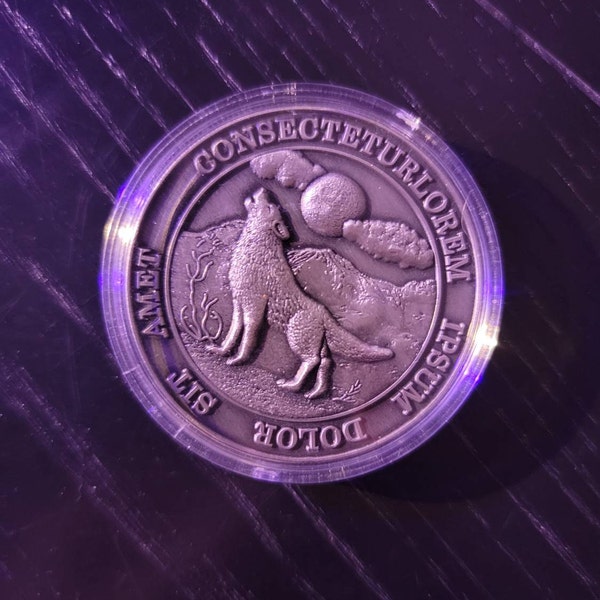 Resident Evil Lei Coin | Metal - Etsy