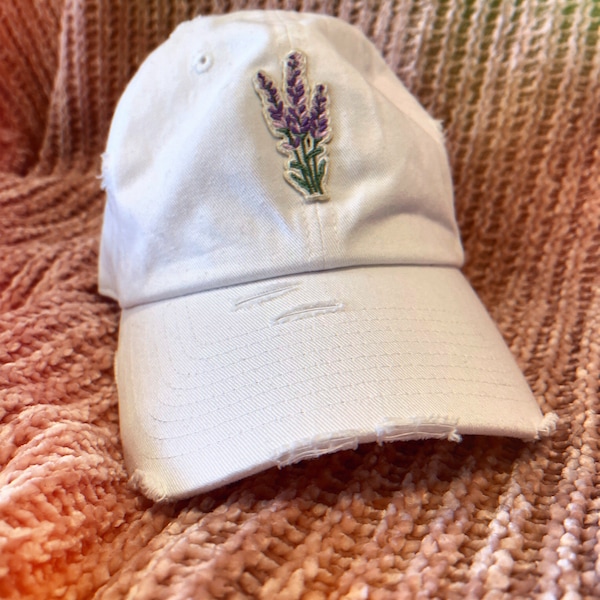 Lavender Flower Patch - Botanical Cottagecore Iron on Patch ...