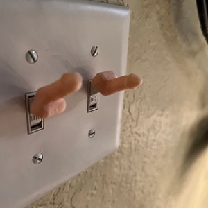 Set of 2 Novelty Light Switch Caps Penis With Balls Prank - Etsy