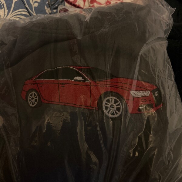 Custom Car Embroidered Sweatshirt, Race Car Hoodie, Car Lovers ...