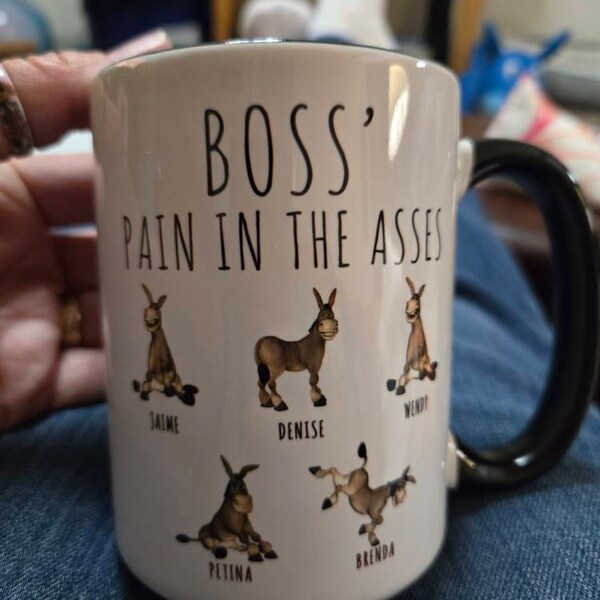 Funny Boss Gift Personalized Gifts for Boss, Fun Boss Mug for Women ...