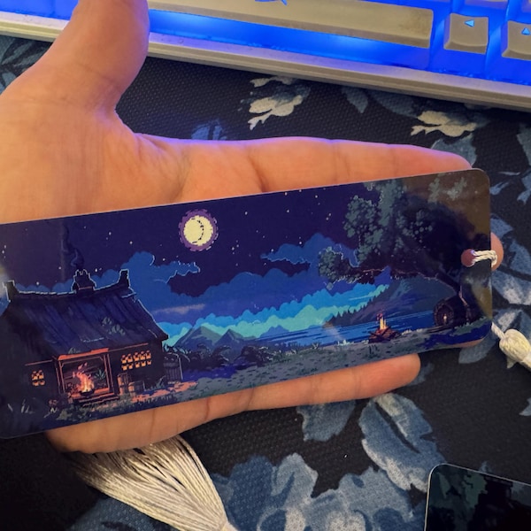 Moonlight Magic Castle Bookmarks- Handmade and Unique, Fantasy ...