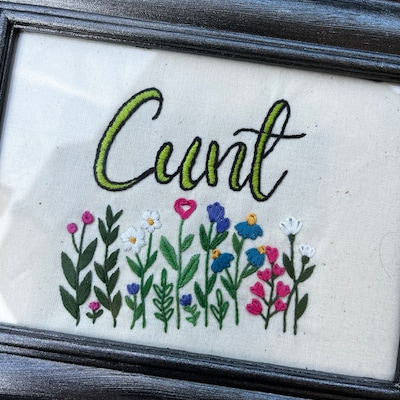 Floral Uterus Feminist Hand Embroidery Patterns 4 Designs - Etsy