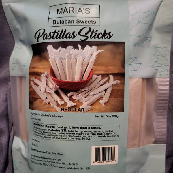 Pastillas De Leche Sticks - 100% Carabao’s Milk - Etsy