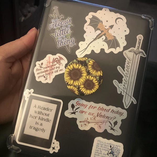 Belle Reading Book Sticker, Booktok, Bookstagram, Romance Reader ...