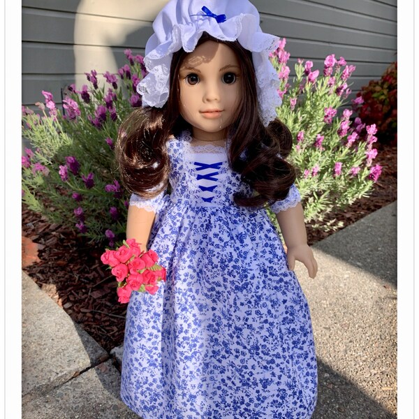 Little House Pioneer 1800s Dress, Bonnet, Drawers With 2 Aprons Pdf ...