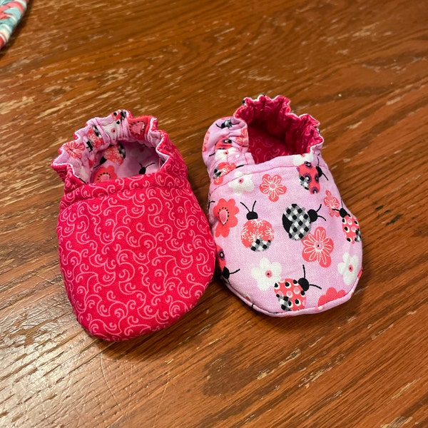 Baby and Toddler Reversible Mary Jane's Baby Shoes- PDF PATTERN With 3 ...
