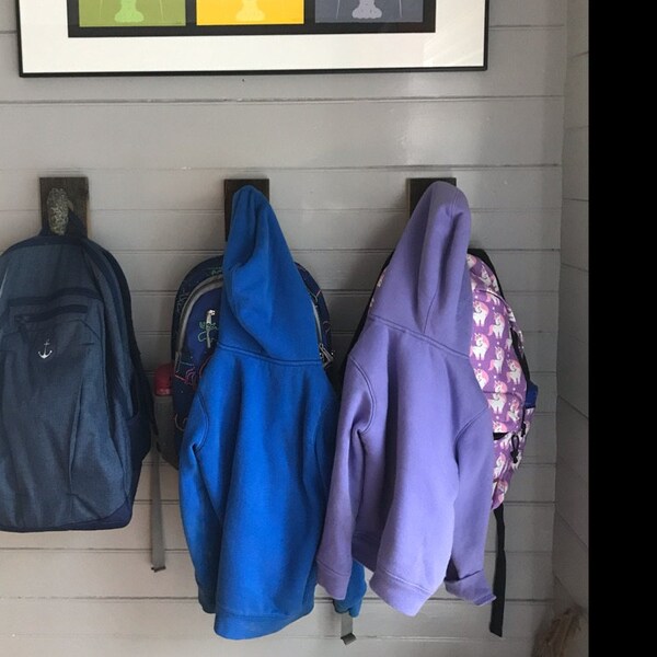 Wood Backing for Rock Knob Hook, Towel Hanger, Mounting Kit for Rock ...