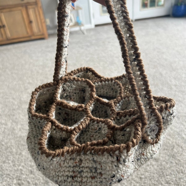 Crochet PDF Pattern 7-egg Mini Collecting Basket - Etsy