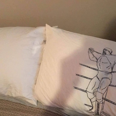Pillow Fighting Pro Wrestling Pillowcase Set Pillowcases Wrestler Wwf ...
