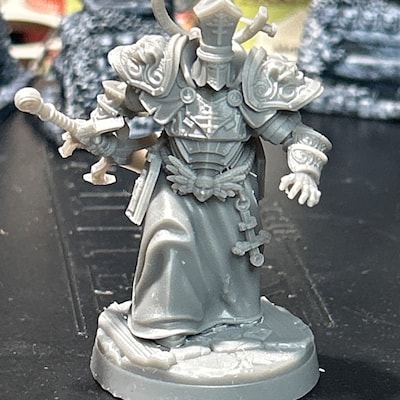 Runesmith on Foot Dwarven Kingdoms Ghamak Resin Miniatures for Tabletop ...