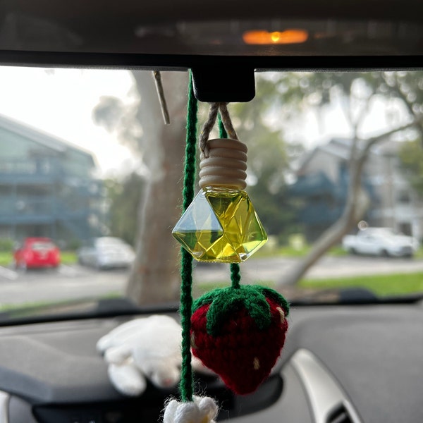 Hanging Car Diffuser, Customize Fragrance, Boho Air Freshener, Pick ...