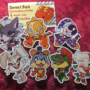 FNAF Security Breach Stickers / Five Nights at Freddy's - Etsy México