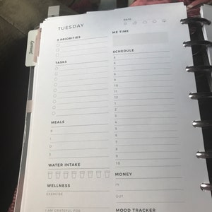 7 Day Planner Printable, Weekly Planner, Daily to Do List for Work ...