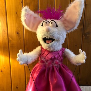 Miss Mouse Hand Puppet, Muppet Style - Etsy
