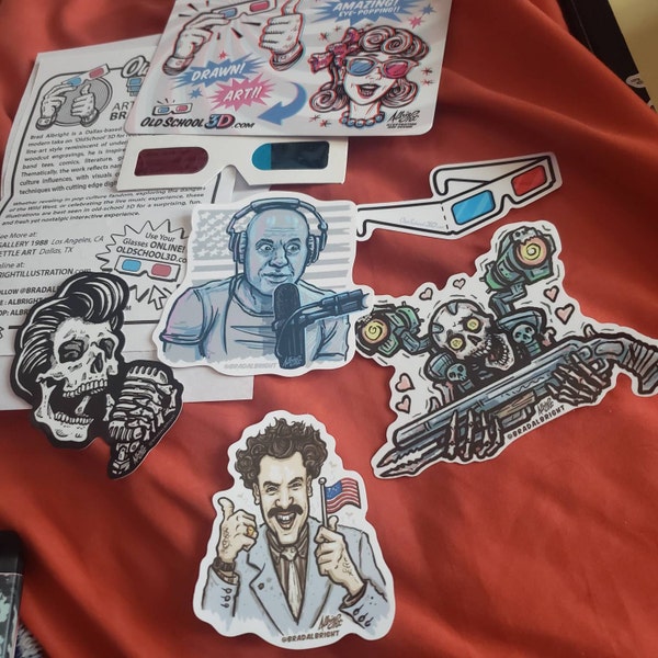 The Joe Rogan Stickersperience - Podcast Portrait Sticker Decal - FREE ...