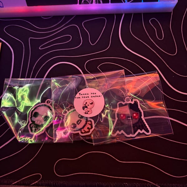 Binding of Isaac Stickers - Etsy