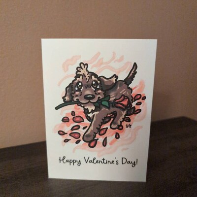 Custom Handmade Dog Card From Your Photo - Etsy