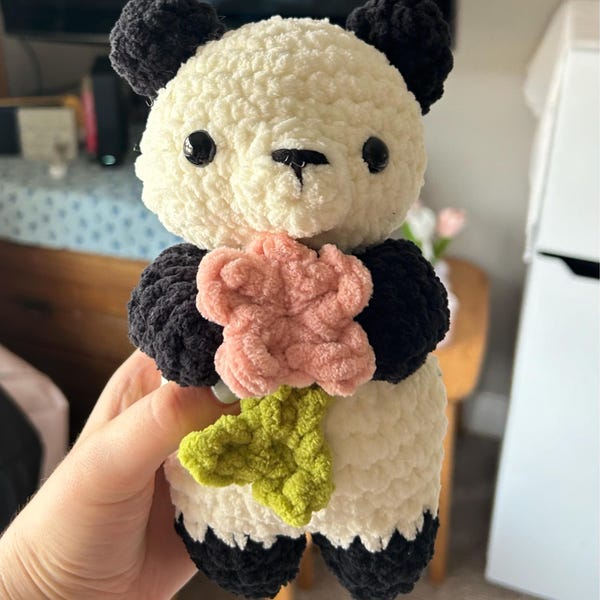 Baby Panda Crochet Pattern - Etsy