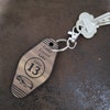 Supernatural Retro Motel Keychain, Winchesters Keyring, Horror Key ...