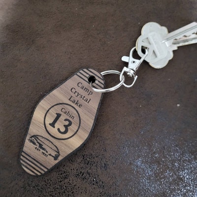 Supernatural Retro Motel Keychain, Winchesters Keyring, Horror Key ...
