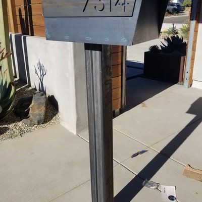 Modern Sierra Mailbox - Etsy
