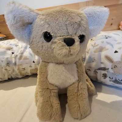 French Bulldog Plushy Toy Sewing Pattern, Tutorial DIY Stuffed Toy ...