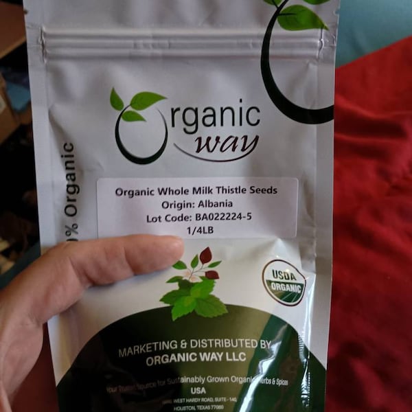 Organic Way Moringa Leaf Powder Herbal Tea Organic, Kosher, USDA ...