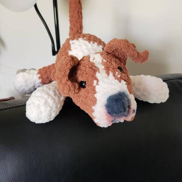 Pitbull Crochet Pattern - Amigurumi - Etsy
