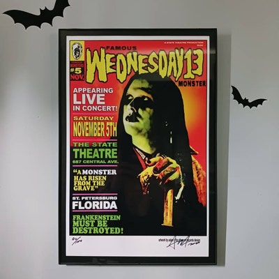 INSANE CLOWN POSSE Rare Signed Gig Poster by Artist Adam Turkel Florida ...