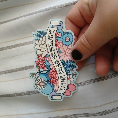 Bisexual Pride Bookshelf Sticker Waterproof Dishwasher Safe Bi Subtle ...