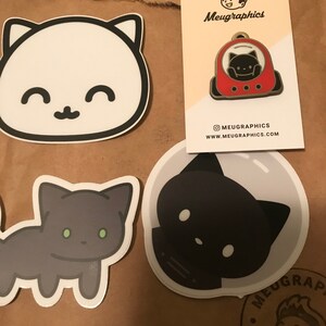 Tuxedo Space Cat Enamel Pin | Etsy