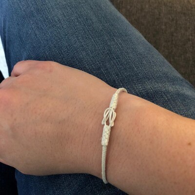 Sterling Silver Weaved Handmade Infinity Braided Earrings Lovely Boho ...